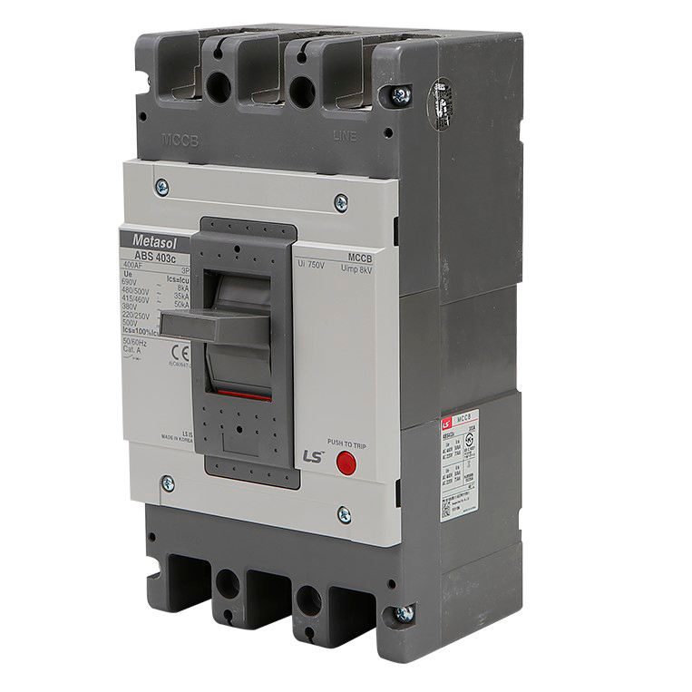 BREAKER INDUSTRIAL MCCB 3X350 METASOL